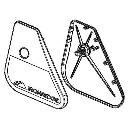 Ironridge FX-TRIM-CAP RAIL-LESS Trim Cap - MPN FX-TRIM-CAP – Portlandia ...